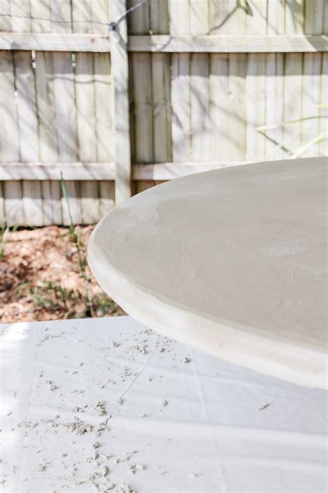 Making A Diy Outdoor Rendered Table — Smor Home