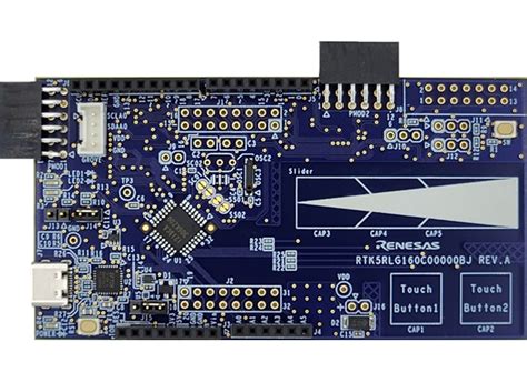 Rl78g16快速原型设计板 Renesas Mouser