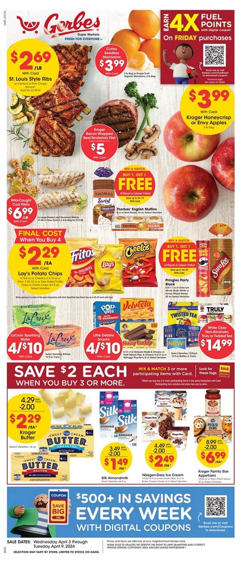 Gerbes Weekly Ad Apr 03 Apr 09 2024