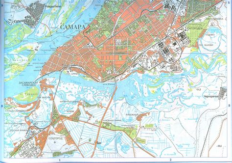 Карта Самары и пригорода Подробная карта г Самара и окрестностей Скачать бесплатно подробную
