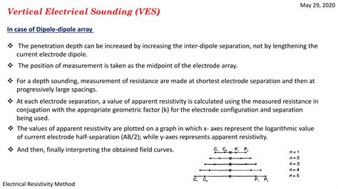 Electrical Resistivity Method Electrical Survey Pdf Geology