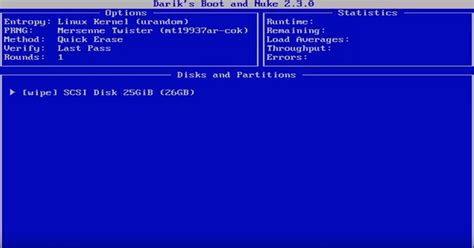 How To Completely Wipe A Hard Drive With Darik S Boot And Nuke