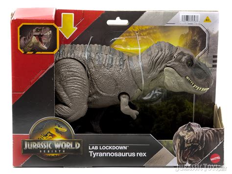 Lab Lockdown Tyrannosaurus Rex Jurassic Toys The Museum