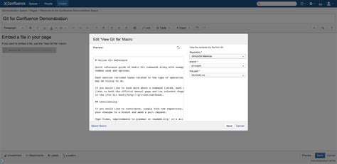 Git For Confluence Version History Atlassian Marketplace