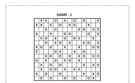 Tic Tac Logic Puzzle Graphic By Sobujsone · Creative Fabrica