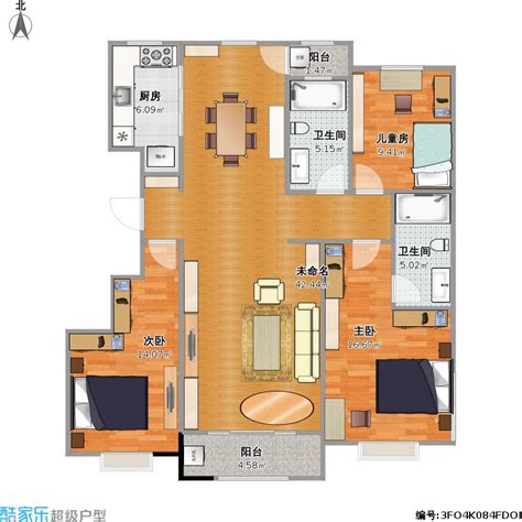 三室两厅两卫完美户型 120平三室两厅简约装修 三室两厅两卫简单装修 第2页 大山谷图库