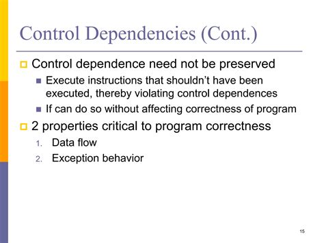 Instruction Level Parallelism Compiler Techniques Pptx