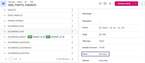 Metadata Property References Ataccama One