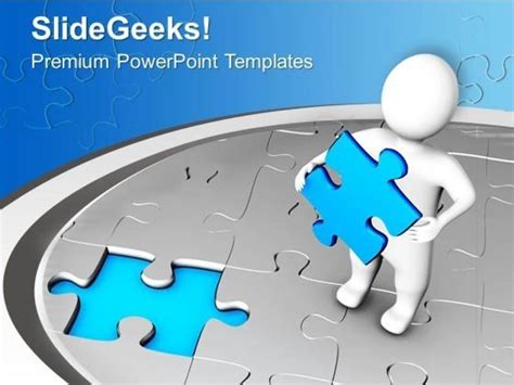 Fix The Problem With Right Solution PowerPoint Templates Ppt Backgrounds For Slides
