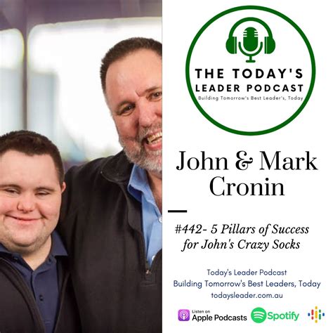 442 John And Mark Cronin 5 Pillars Of Success For Johns Crazy Sock