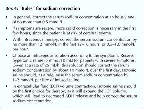 Salt And Water A Simple Approach To Hyponatremia Cmaj