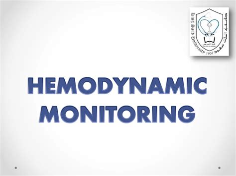 Ppt Hemodynamic Monitoring Powerpoint Presentation Free Download Id 9237416