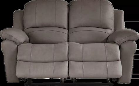 Vercelli Way 2 Pc Gray Leather Non Power Reclining Living Room Set With