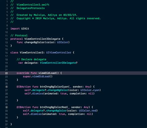 Swift Delegates And Protocols The Nuclear Geeks