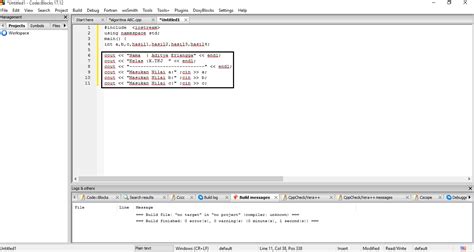 Lengkap Program Modulus Dan Operasi Abc Cc