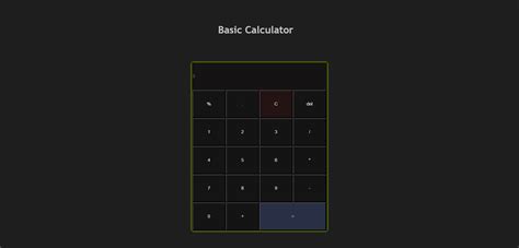 GitHub fabeas Js ile basic calculator İlk Javascript Projem Basic Hesap Makinesi