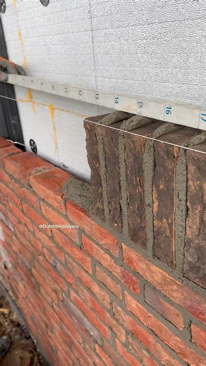 Bricklaying Soldier Course Construction Architecture Masonry