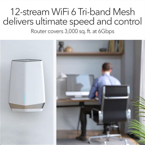 Ax6000 Tri Band Orbi Pro Wifi 6 Router Fatbat Uk