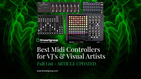 Best Midi Controllers For Vjs Lime Art Group
