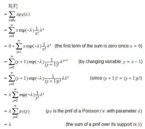 Poisson Distribution Properties Proofs Exercises