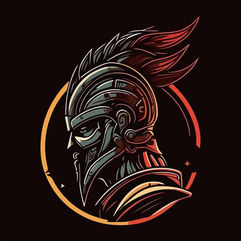 Spartan Logo Mascot Vector Illustration Eps 10 21083076 Vector Art At