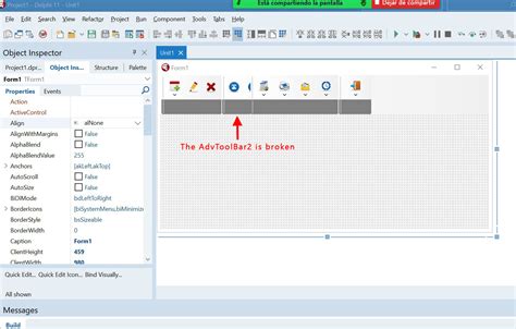TAdvToolBars Are Displayed Incorrectly In DPI 100 Runtime And Desing