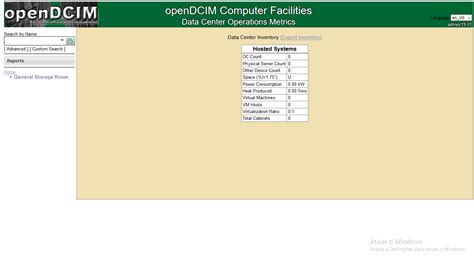 OpenDCIN Only Shows Report Menu Issue Opendcim OpenDCIM GitHub