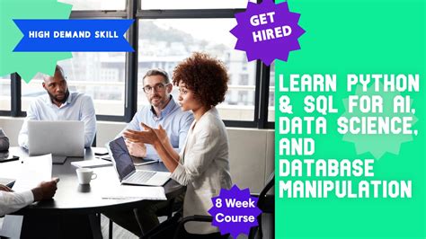 Learn Python And Sql For Ai Data Science And Database Manipulation C
