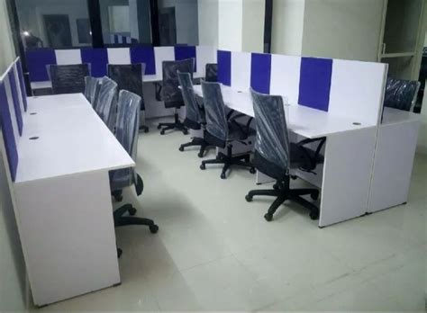 4 Seater Aluminium Particle Board Rectangular Modular Office Workstation At ₹ 4000 Piece In Barwala