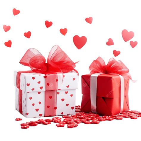 발렌타인 데이를 축하하다 발렌타인 선물 사랑의 상징 핑크 선물 Png 일러스트 및 이미지 에 대한 무료 다운로드 Pngtree