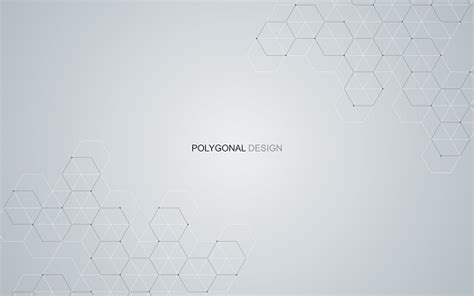 벡터 6 각형 배경입니다 선 및 점 디지털 기하학적 추상화입니다 기하학적 추상 디자인입니다 0명에 대한 스톡 벡터 아트 및 기타