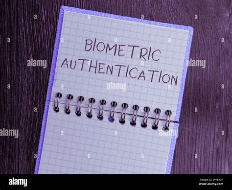 Inspiration Showing Sign Biometric Authentication Internet Concept Identity Verification