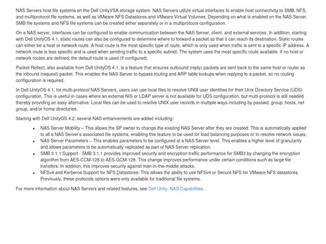 Nas Servers Dell Unityvsa Overview Dell Technologies Info Hub
