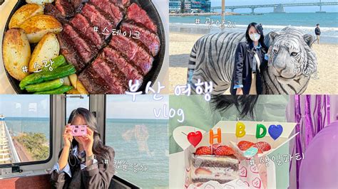 Vlog부산여행 2박3일 빡빡한 일정을 소화하는 파워 J의 여행 부산먹방투어 나의 첫 부산여행은 Youtube