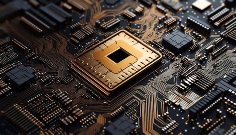 Premium Ai Image Electronic Circuit Processor Chip