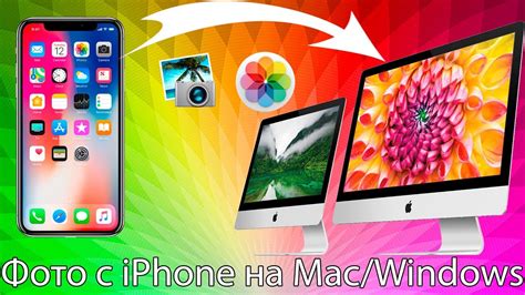 Как скинуть или перенести фото с Айфона на компьютер Youtube