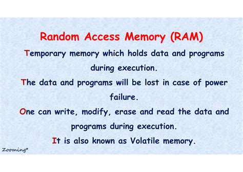 computer memory types primary memory secondary memory pdf