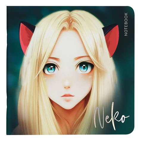Записная книжка 170 170мм 40л Meshu 53368 Neko Soft Touch
