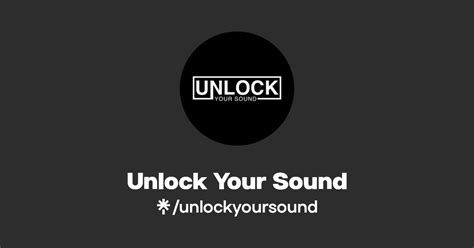 Unlock Your Sound Linktree
