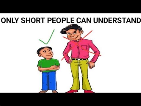 Only Short People Can Understand Youtube