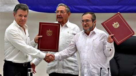 Acuerdo De Paz Farc Ep Con El Gobierno Colombiano Entre La Reacción