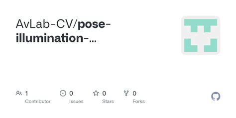 Github Avlab Cvpose Illumination Normalization