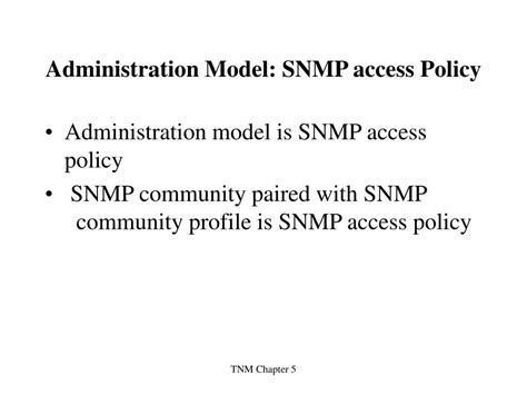 PPT Chapter SNMPv Communication And Functional Models PowerPoint Presentation ID
