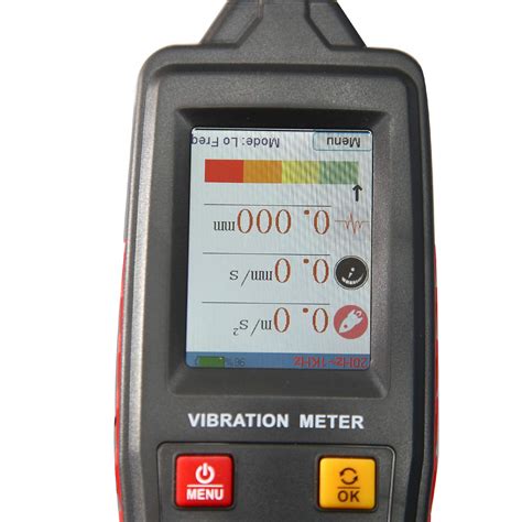 Amtast Digital Vibration Meter Vibrometer Handheld Vib B0863phl8k