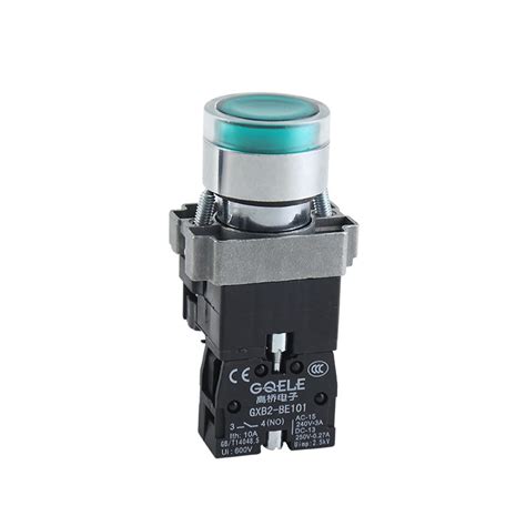 Gxb2 Bw3361 Led Push Button 22mm Green Pilot Button Indicator Light