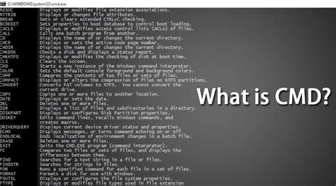 Basic Windows Commands How To Access The Windows Command By Vidya