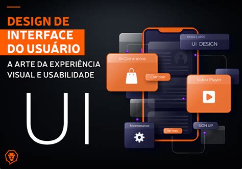 interface do usuário ui experiência visual e usabilidade