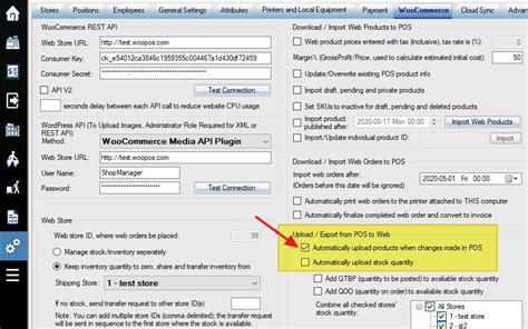 Bulk Publishing Products From POS To Web WooPOS Support