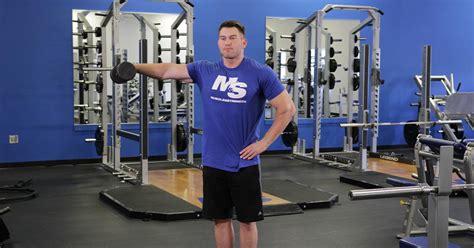 Db Lateral Raise How To Do Dumbbell Lateral Raise Muscles Worked