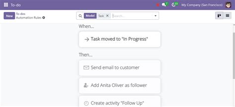 automation rule in odoo 18 todo odoo 18 community book
